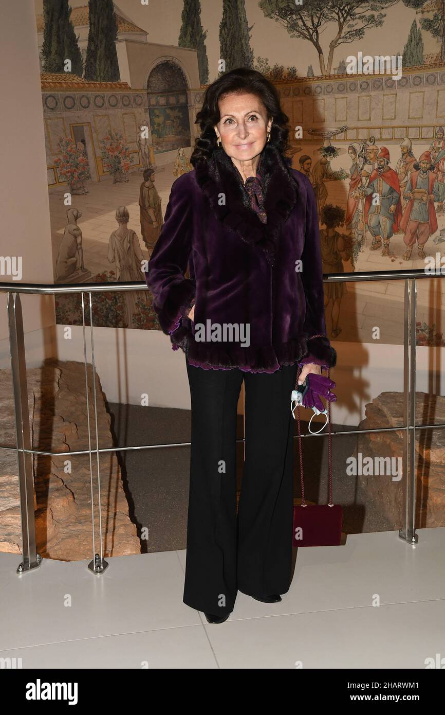 Rome, Italy. 14th Dec, 2021. Rome, Museo Ninfeo Presentation of Sarah ...