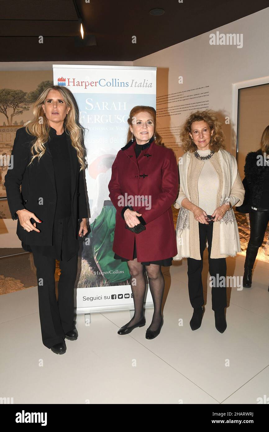 Rome, Italy. 14th Dec, 2021. Rome, Museo Ninfeo Presentation of Sarah ...