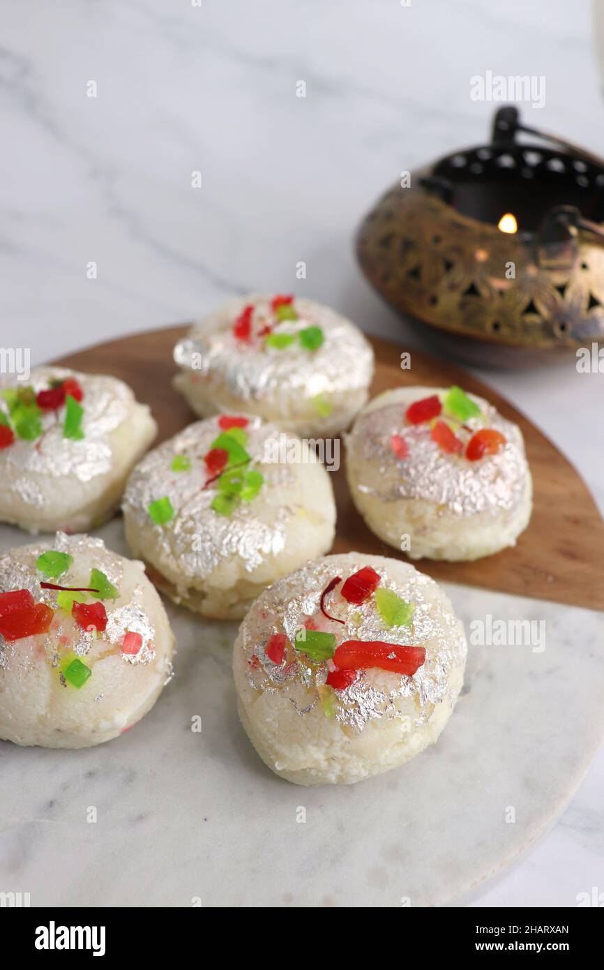 Rasmalai or Malai Sandwich, Roshmolai, Rasamalei is very popular Indian ...