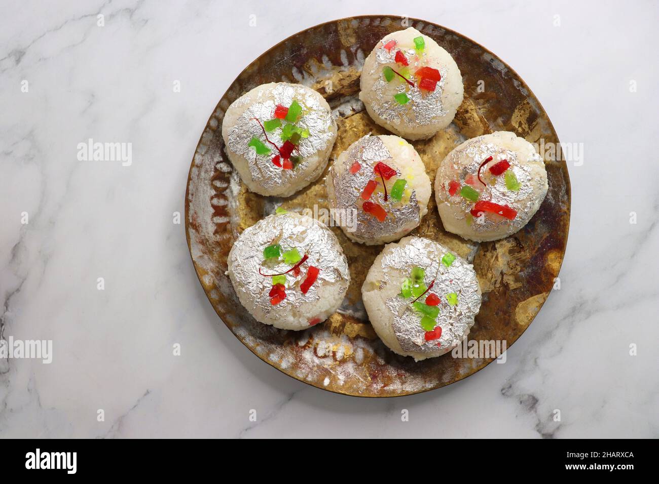 Rasmalai or Malai Sandwich, Roshmolai, Rasamalei is very popular Indian ...