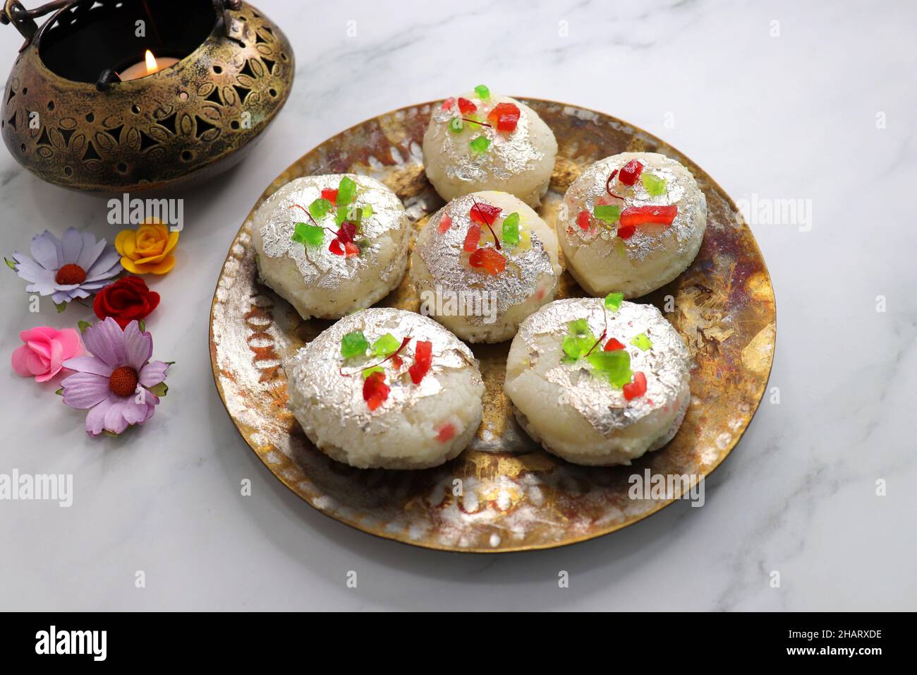 Rasmalai or Malai Sandwich, Roshmolai, Rasamalei is very popular Indian ...
