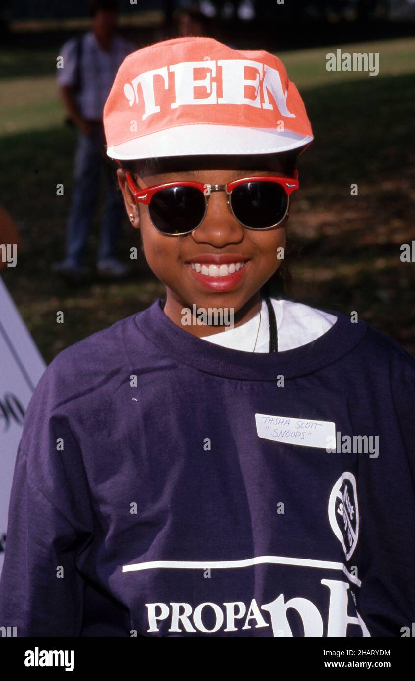 Tasha Scott 1989 Credit: Ralph Dominguez/MediaPunch Stock Photo - Alamy