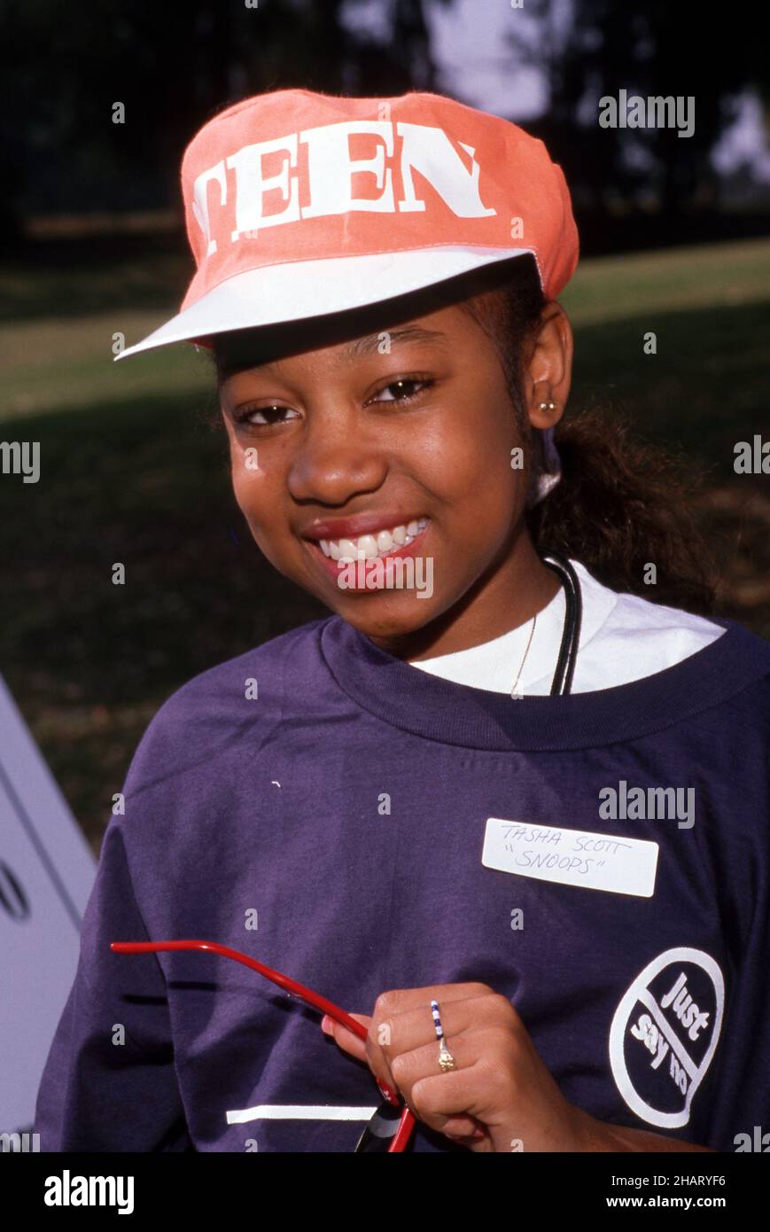 Tasha Scott 1989 Credit: Ralph Dominguez/MediaPunch Stock Photo - Alamy