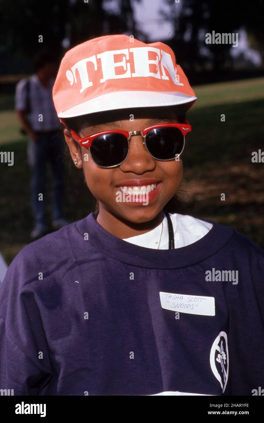 Tasha Scott 1989 Credit: Ralph Dominguez/MediaPunch Stock Photo - Alamy
