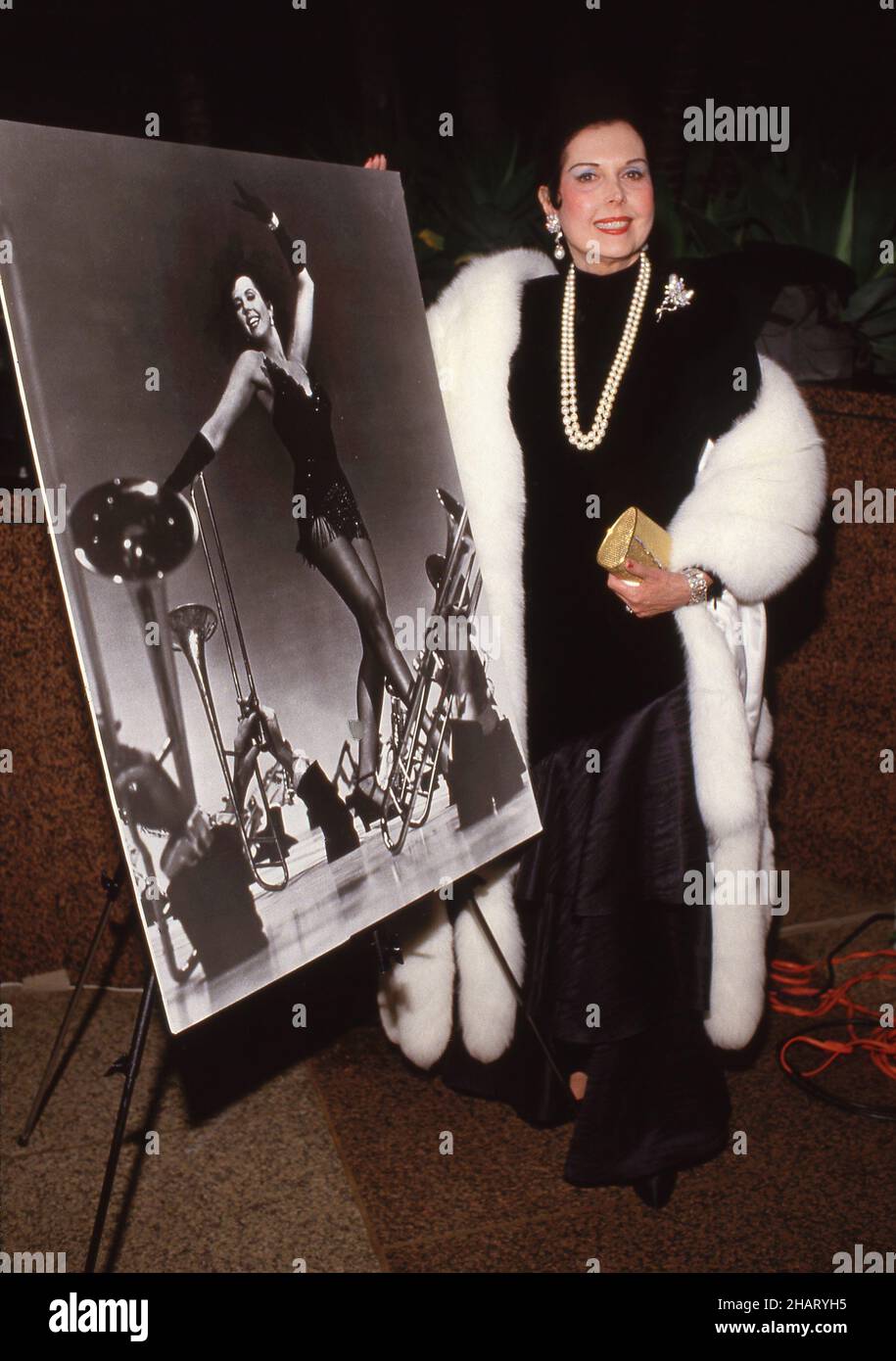 Ann Miller at Tribute To MGM's "Dancing Ladies" at Filmland Corporate ...