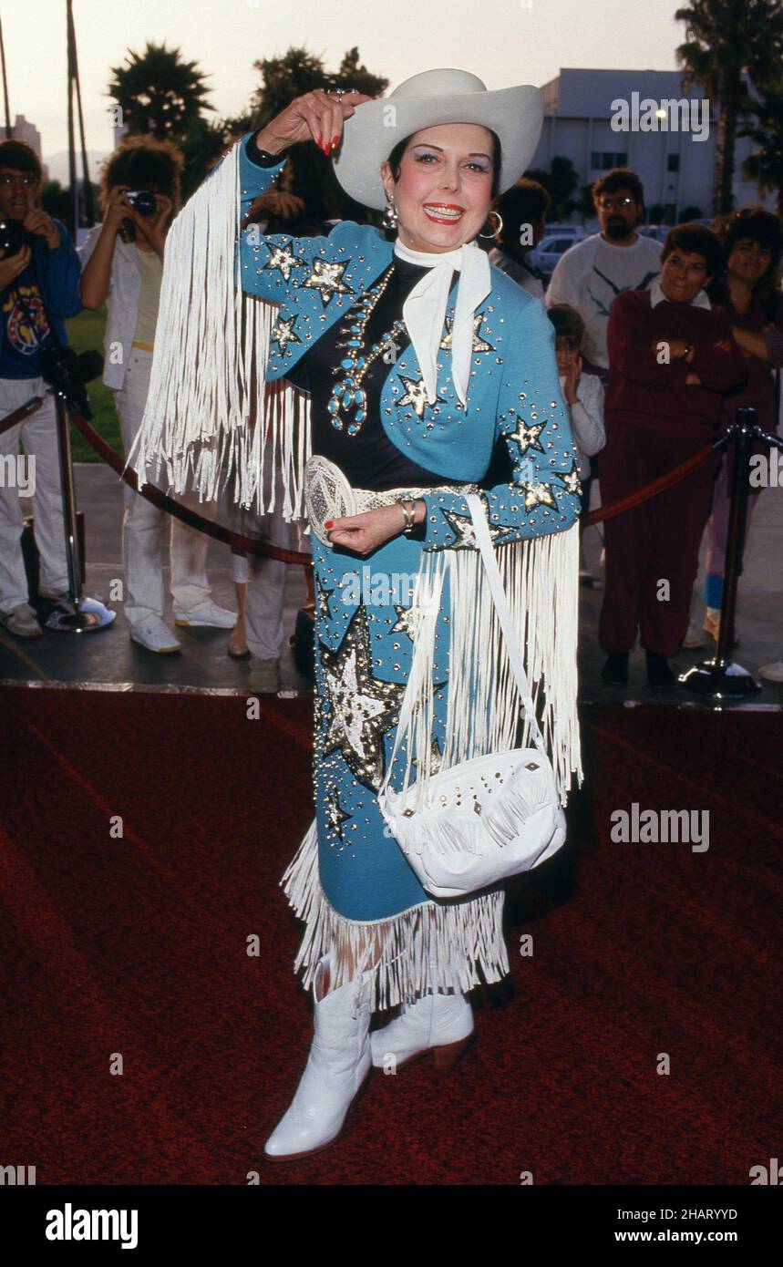 Ann Miller during SHARE Boomtown Party - May 16, 1987 at Santa Monica ...