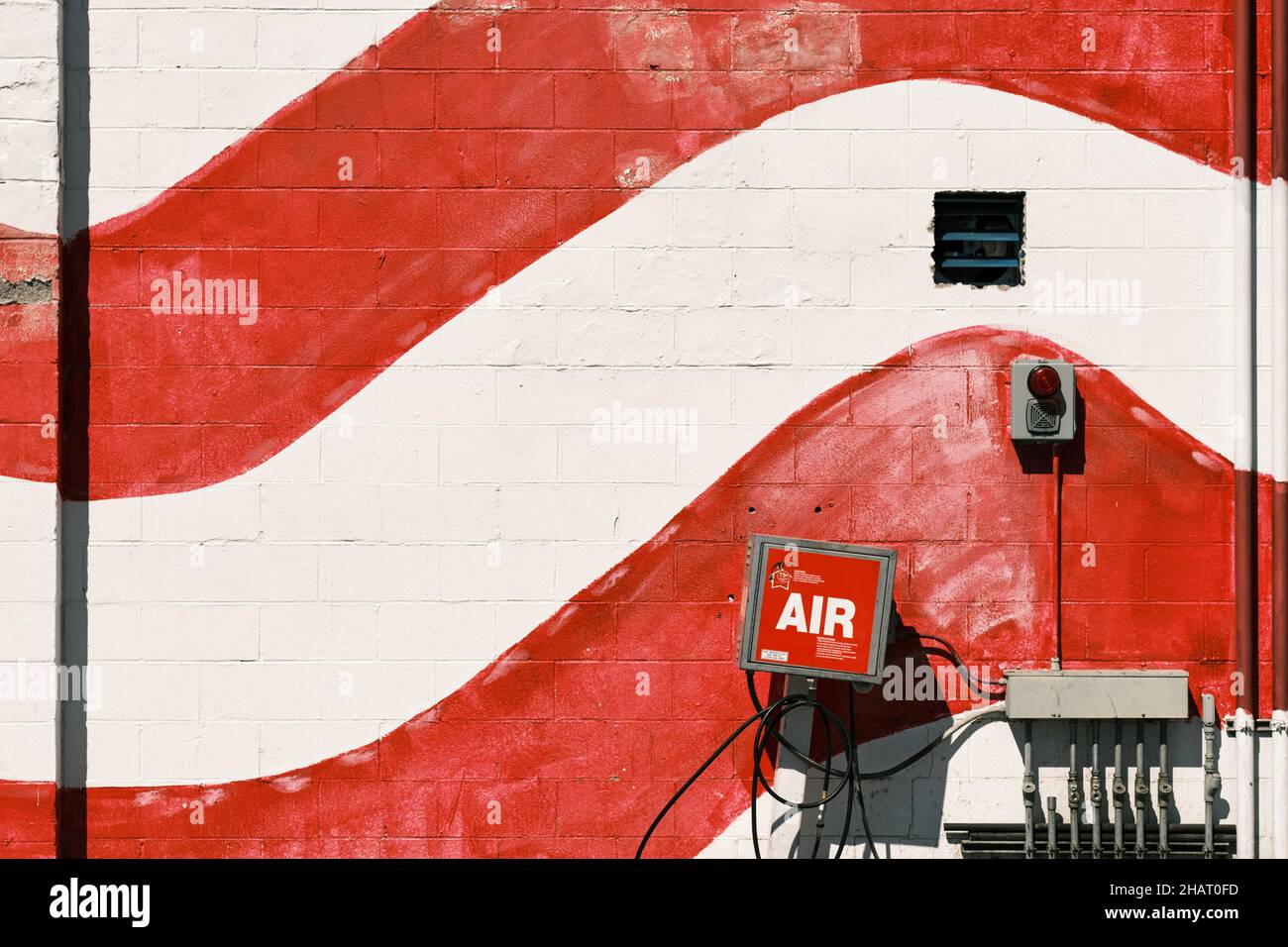McCall Air filling station Stock Photo - Alamy
