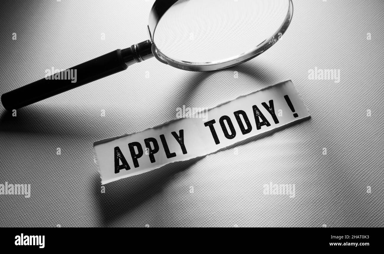 Close up of Apply Word , Business Concept Idea Stock Photo - Alamy