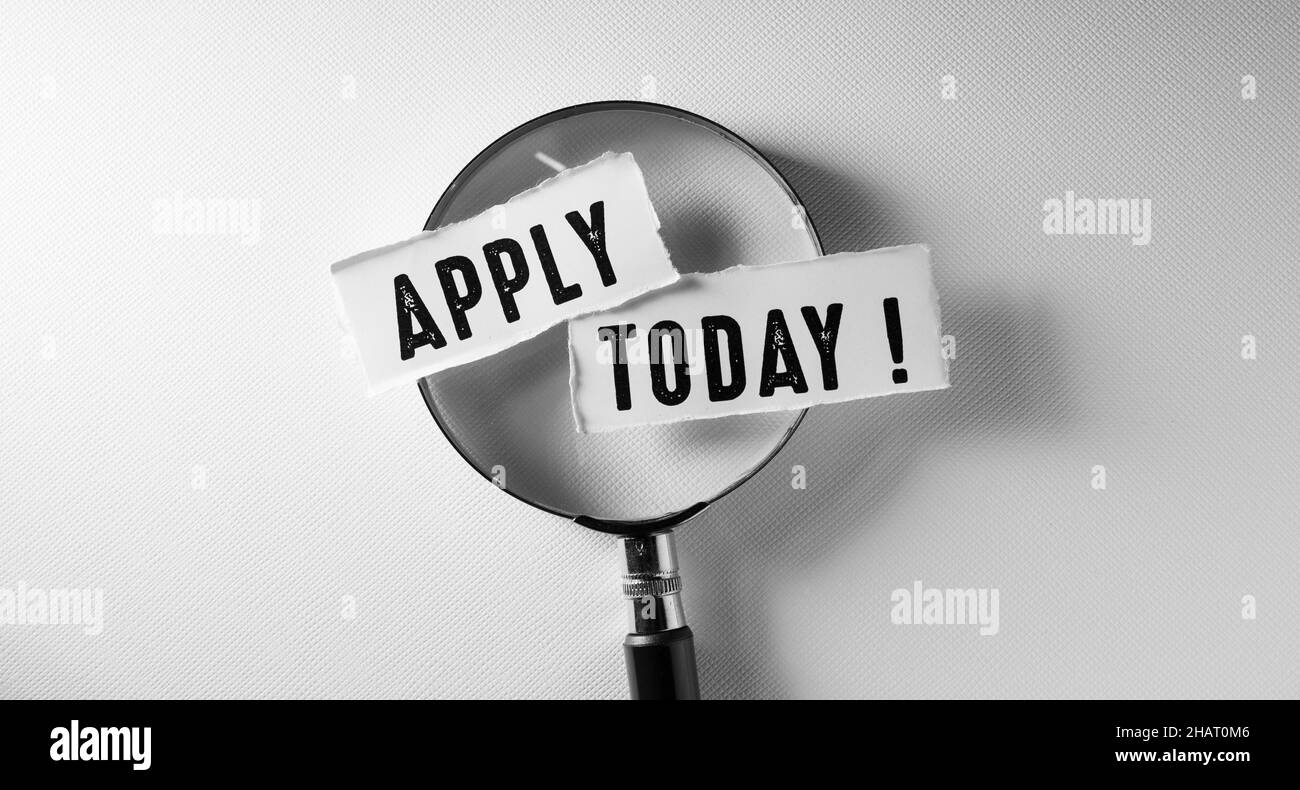 Close up of Apply Word , Business Concept Idea Stock Photo - Alamy