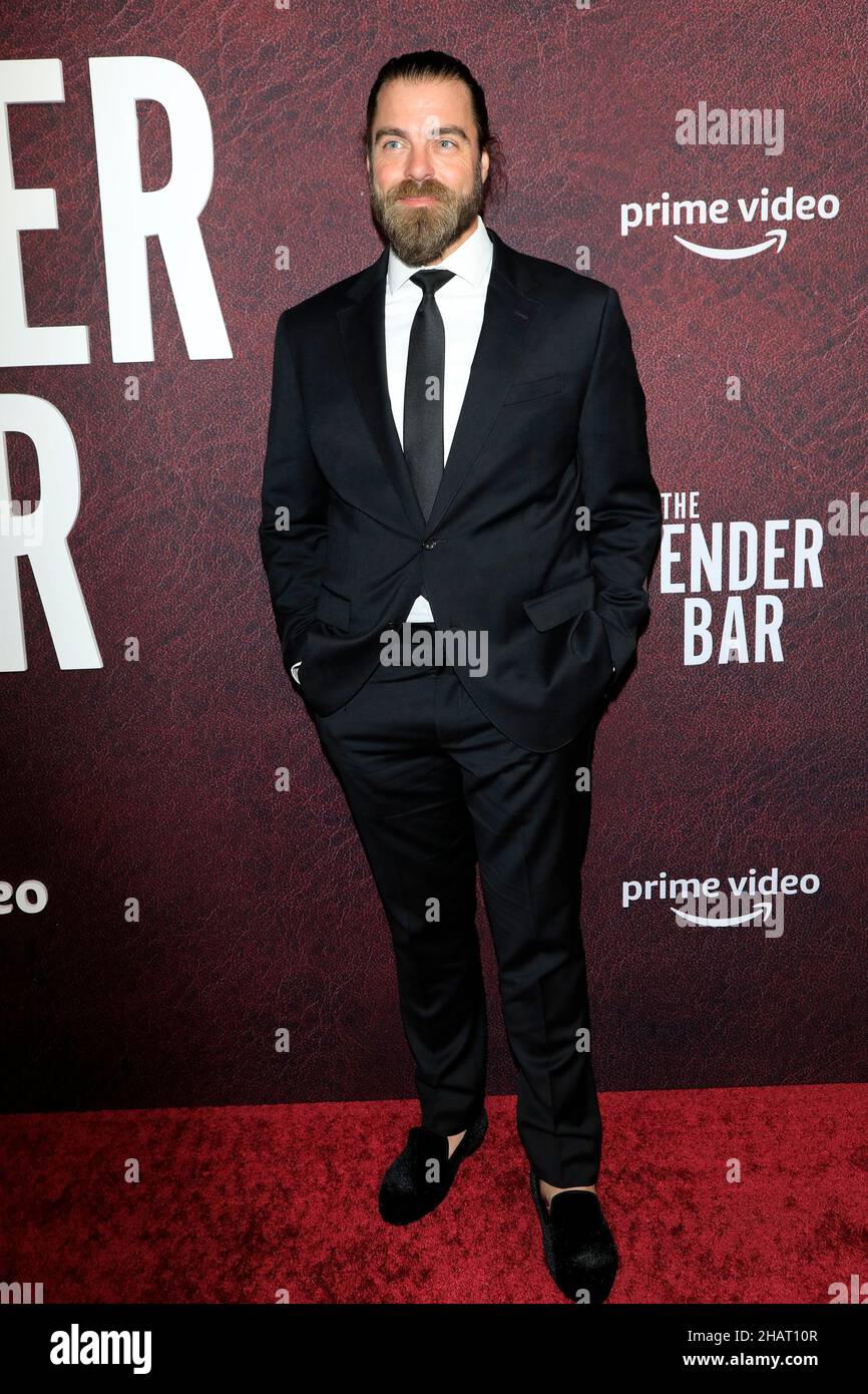 LOS ANGELES - DEC 12: Matthew Delamater at The Tender Bar Premiere at ...