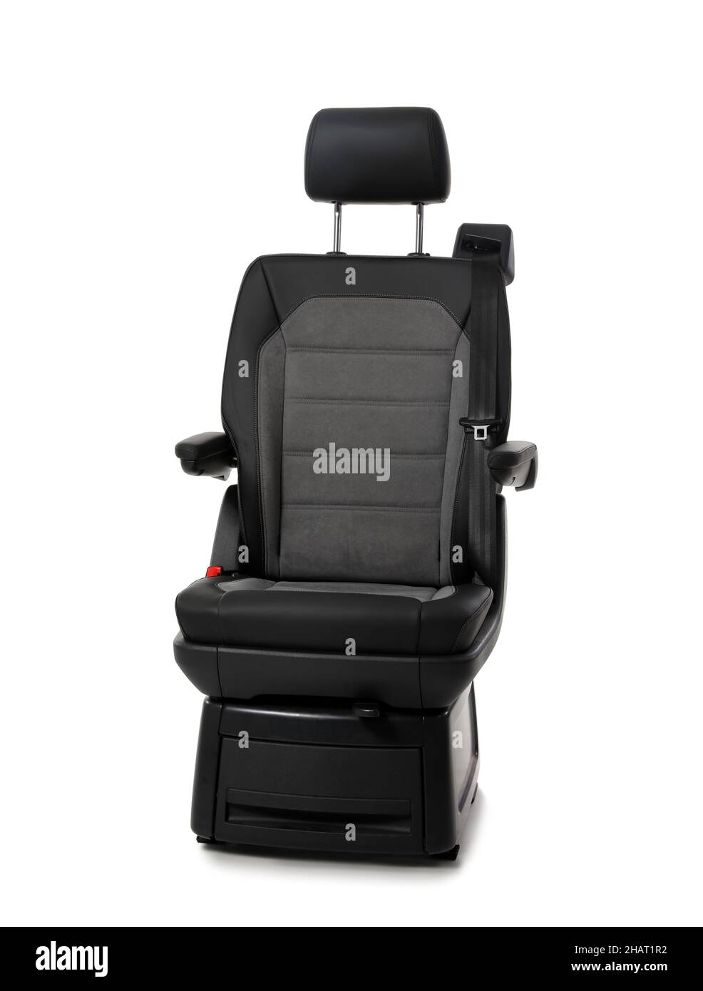 Modern car seat on white background Stock Photo - Alamy