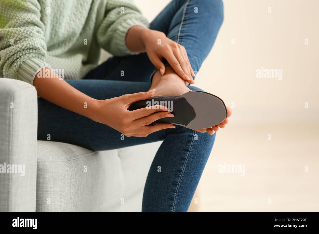 Comfortable shoe fitting hi-res stock photography and images - Alamy