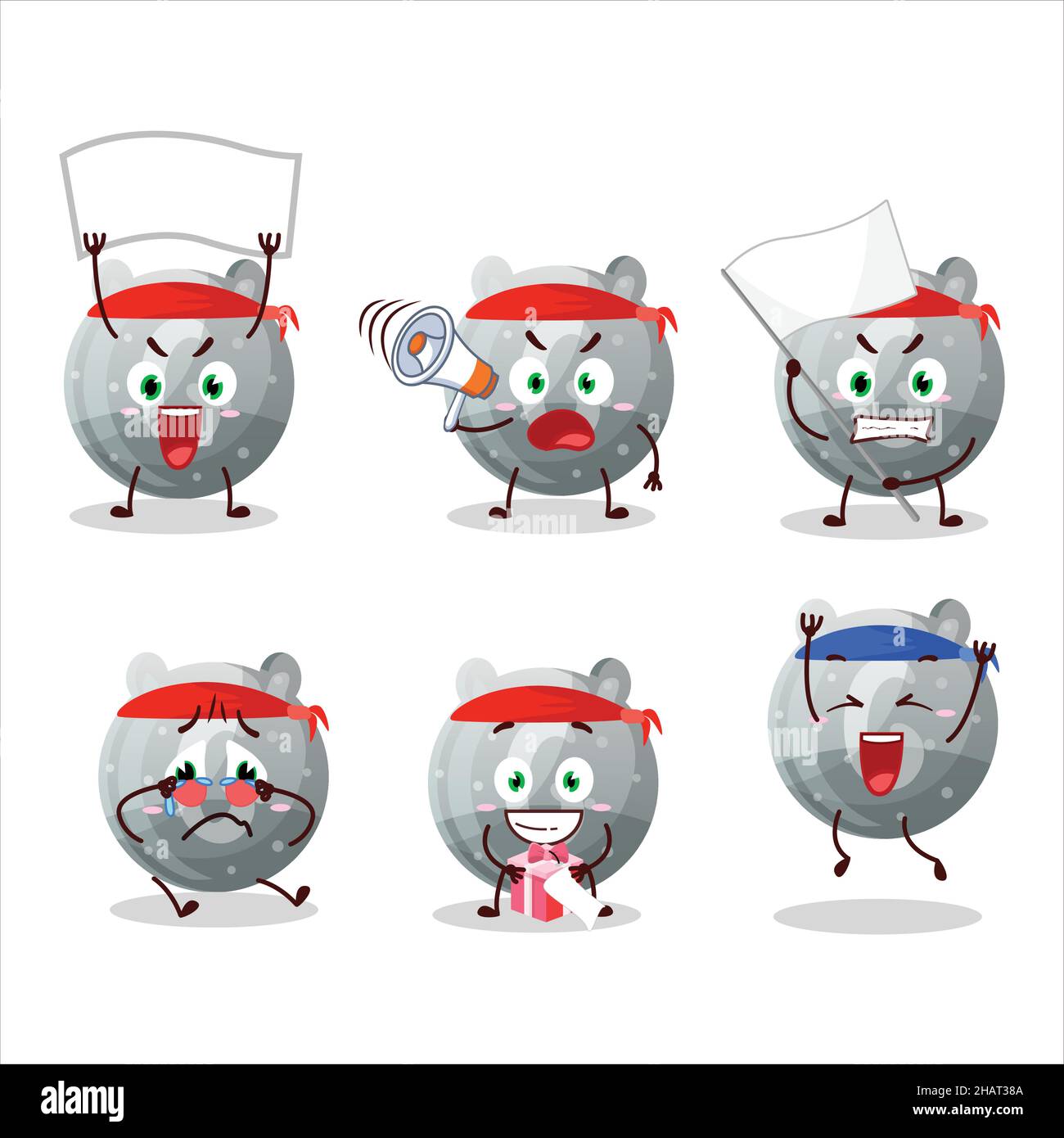 Mascot design style of gray gummy candy G character as an attractive ...