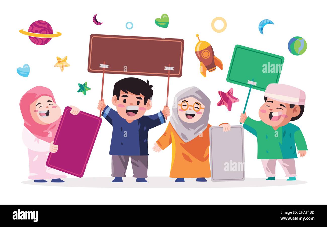 Cartoon celebration Cut Out Stock Images & Pictures - Alamy