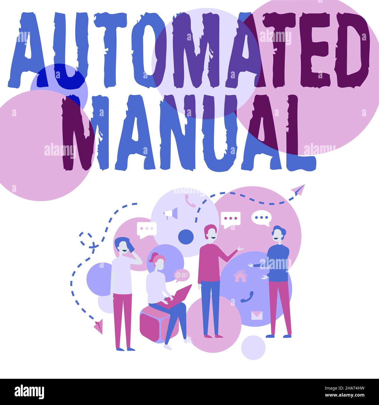 Inspiration showing sign Automated Manual. Business idea as trigger ...