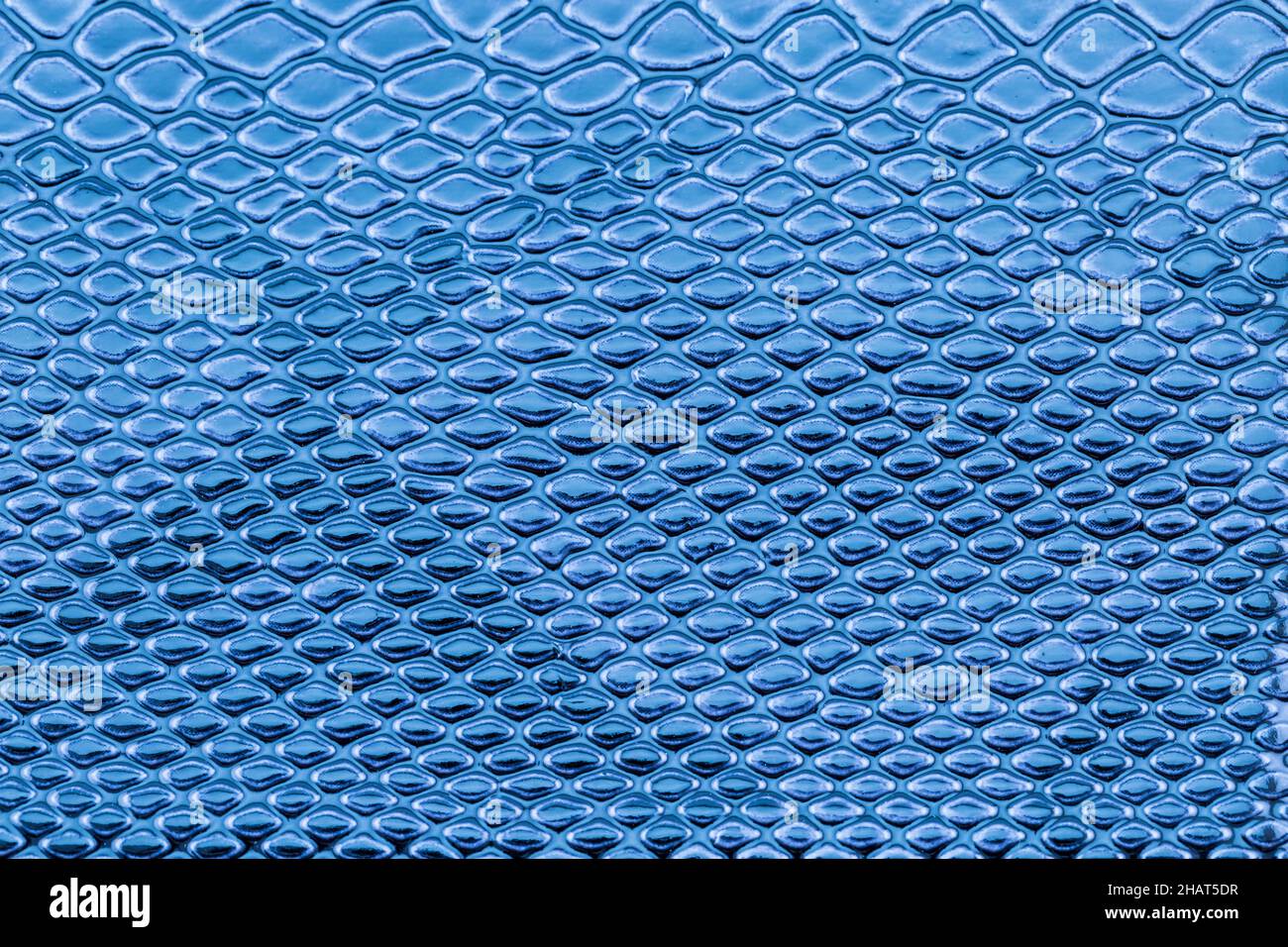 Blue exotic Snake skin pattern as a wallpaper Stock Photo - Alamy