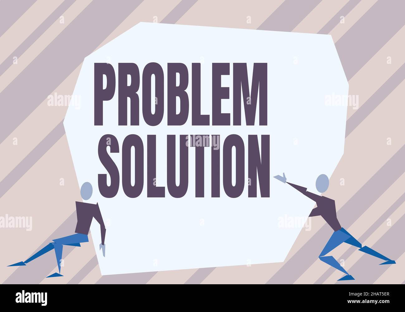 Hand Writing Sign Problem Solution Business Concept Solving Consists Of Using Generic Methods