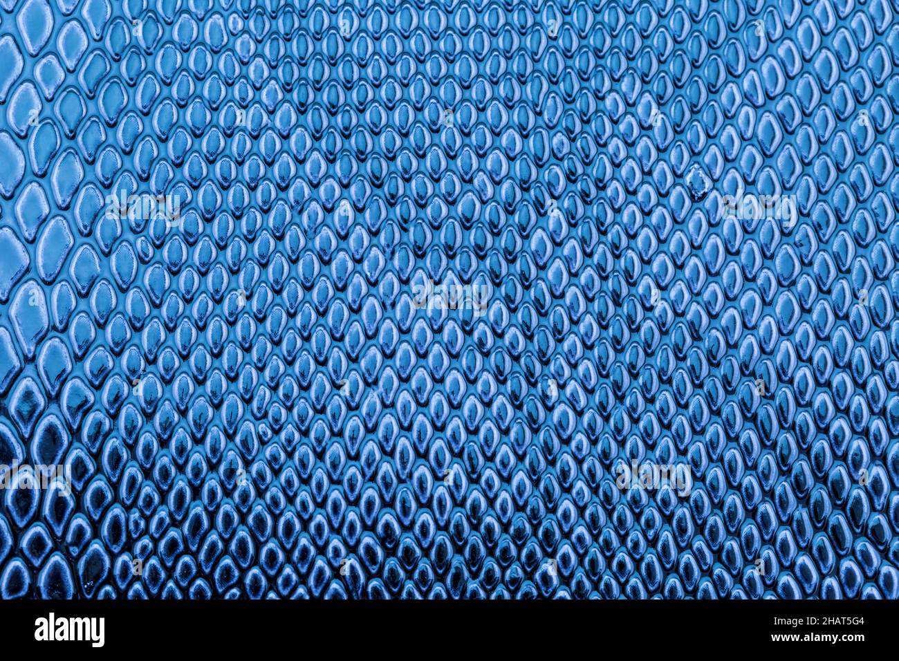 Blue exotic Snake skin pattern as a wallpaper Stock Photo - Alamy