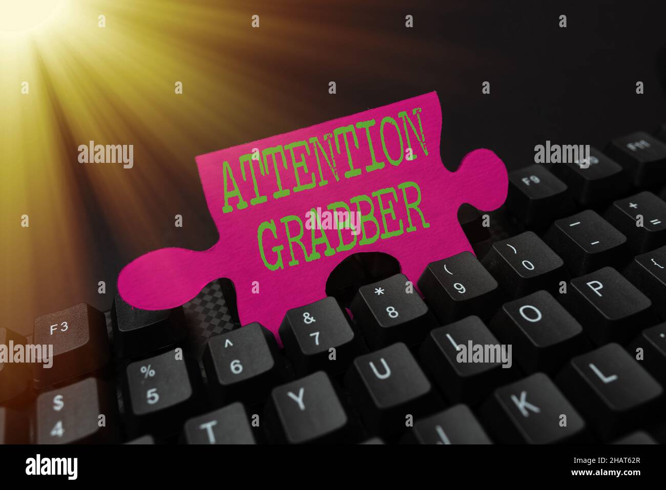 Conceptual display Attention Grabber. Word for Demanding notice mainly ...