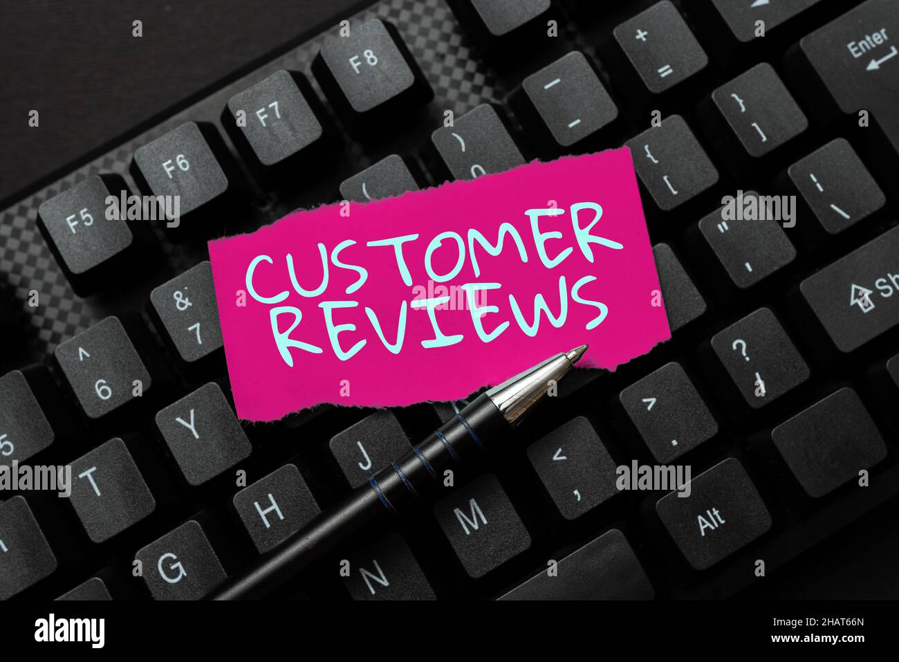 Conceptual caption Customer Reviews. Conceptual photo review of product ...