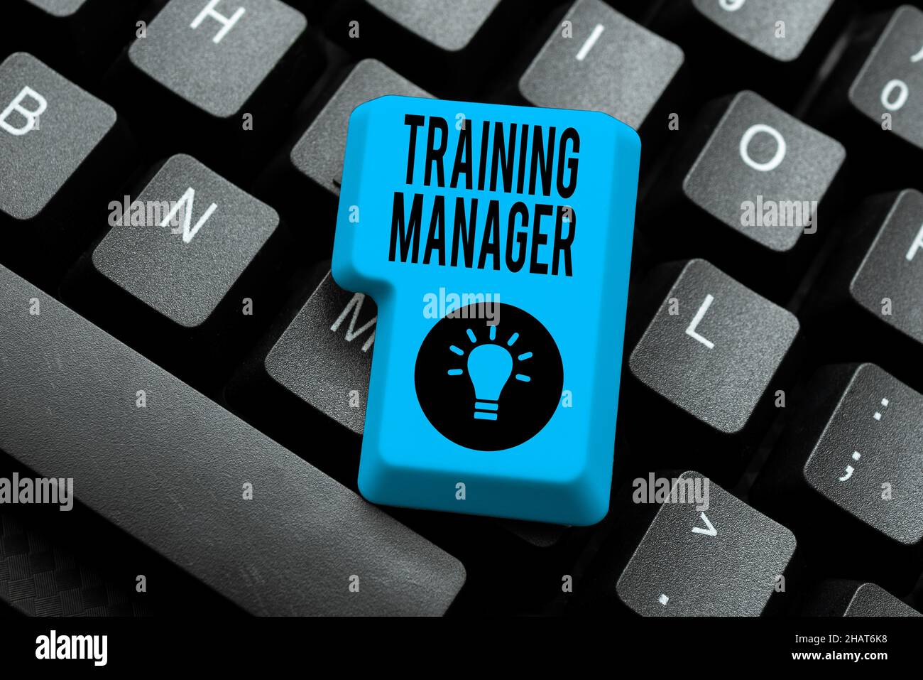 Writing displaying text Training Manager. Word Written on giving needed ... Writing displaying text Training Manager. Word Written on giving needed ...