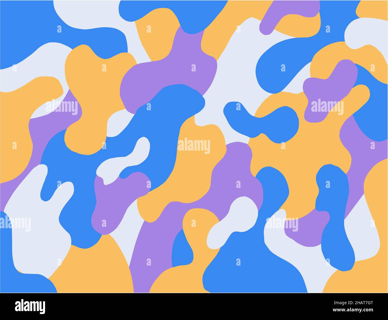 pattern seamless composition of color shapes and contours for ...