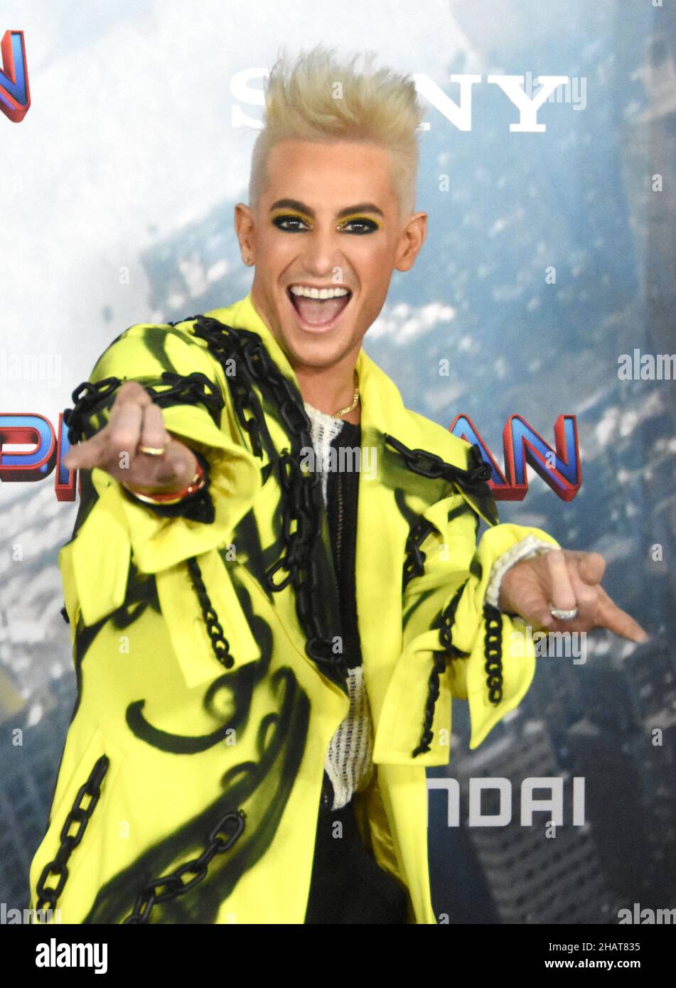 Los Angeles, California, USA 13th December 2021 Actor Frankie Grande ...