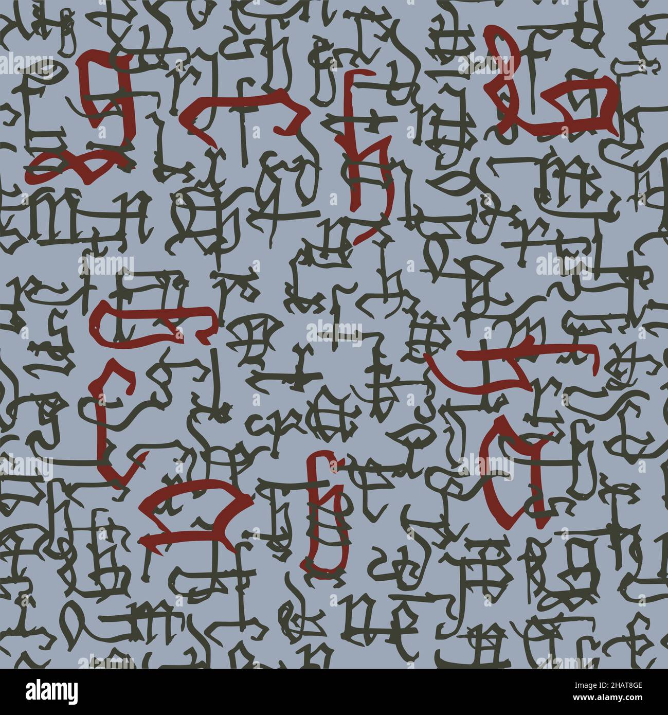 Gothic Alphabet High Resolution Stock Photography and Images - Alamy