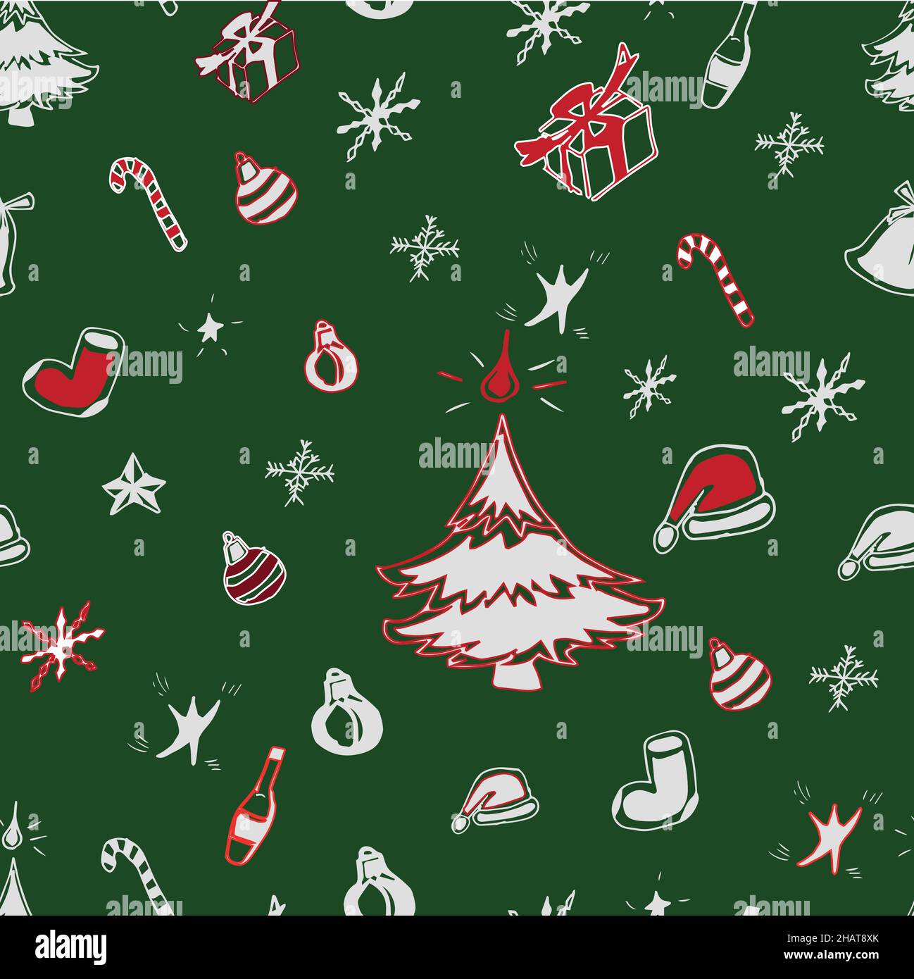 winter seamless pattern. design for packaging and textiles Stock Vector ...