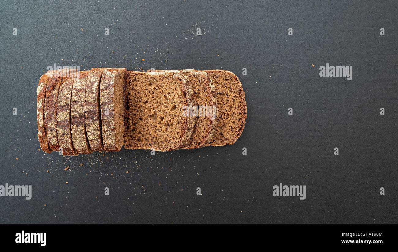 Loaf of black bread hi-res stock photography and images - Alamy