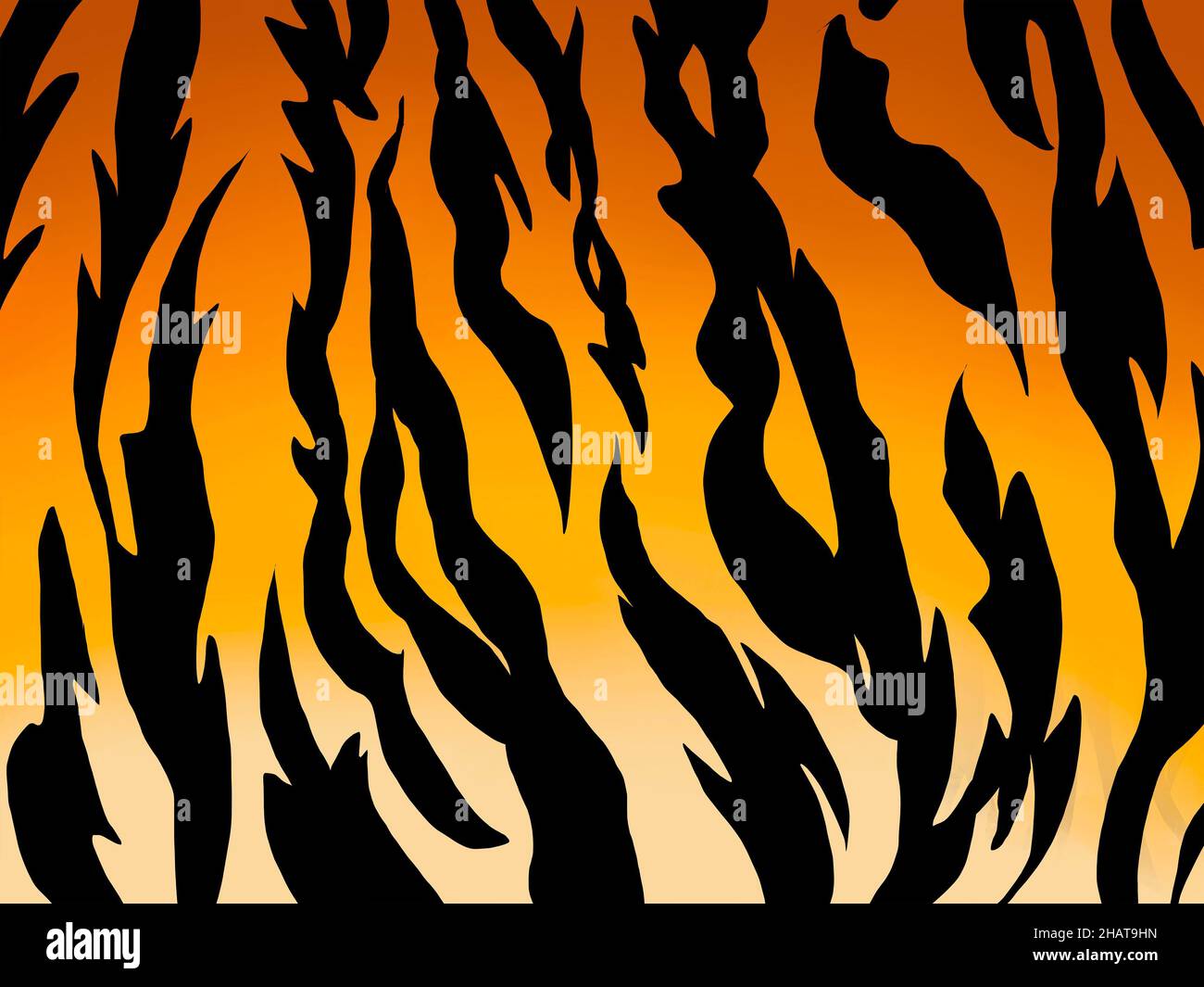 tiger skin texture background. pattern tiger orange gradation stripe ...