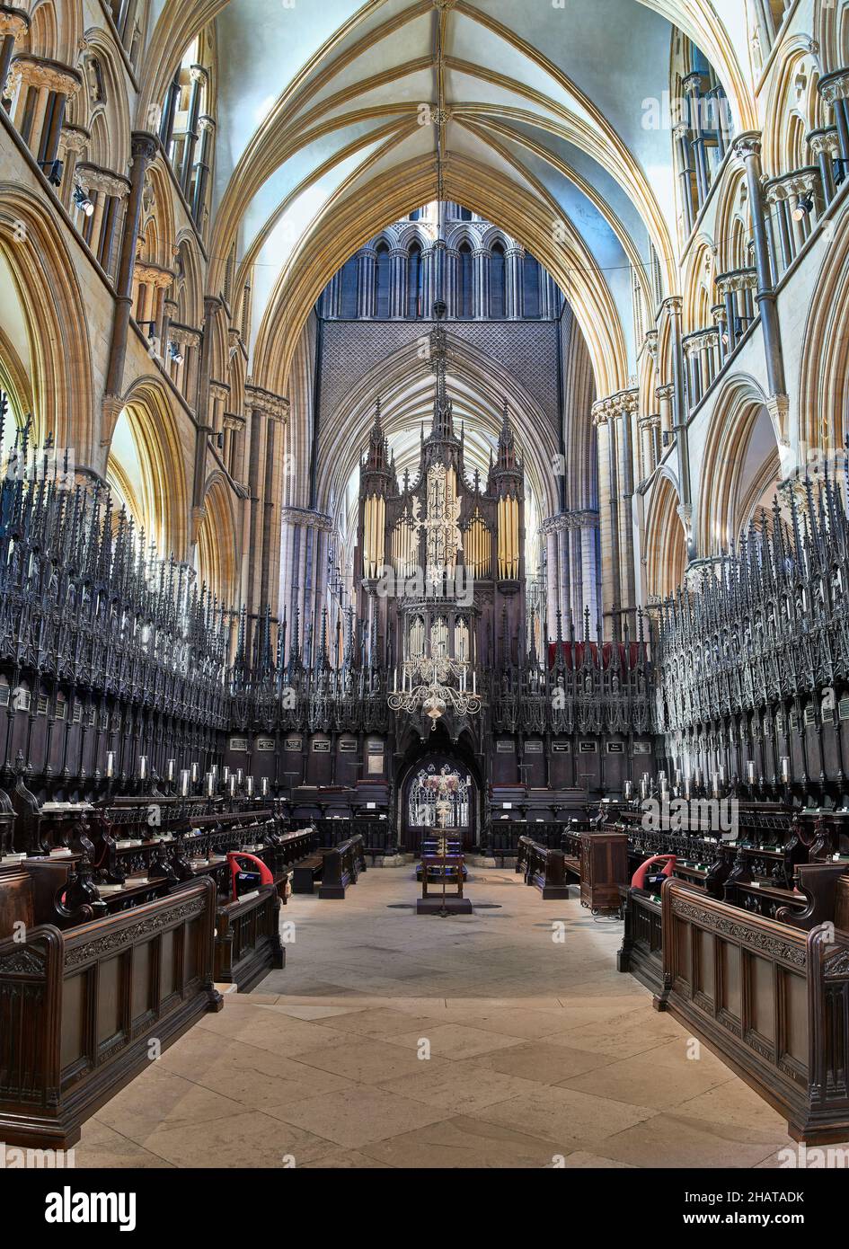 Choir benches hi-res stock photography and images - Alamy