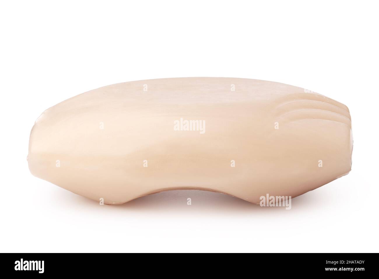 Single soap bar isolated on white background Stock Photo - Alamy