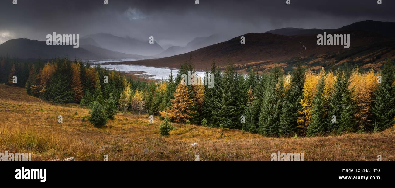 Loch loyne panorama hi-res stock photography and images - Alamy