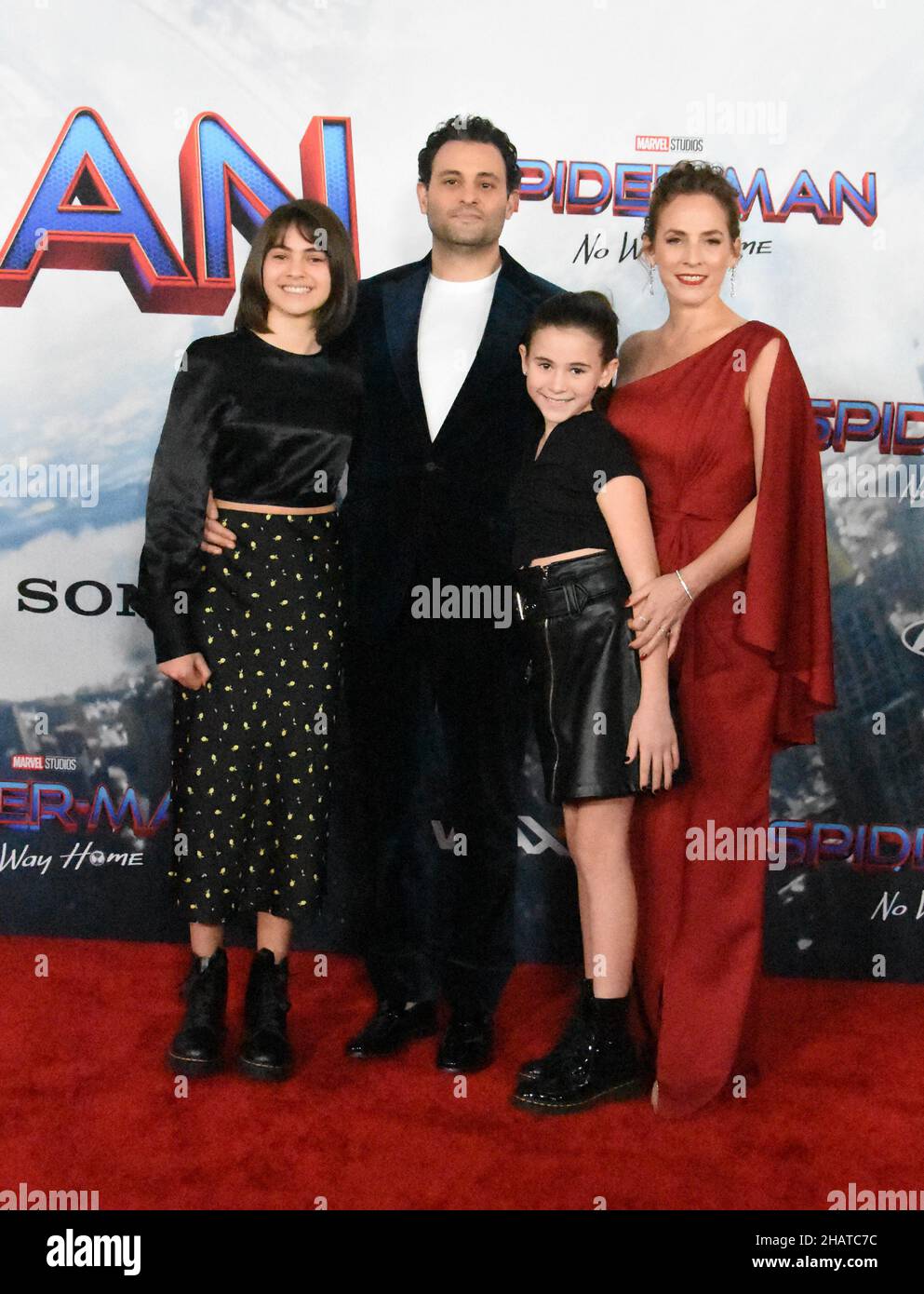 Los Angeles, California, USA 13th December 2021 Actor Arian Moayed and ...