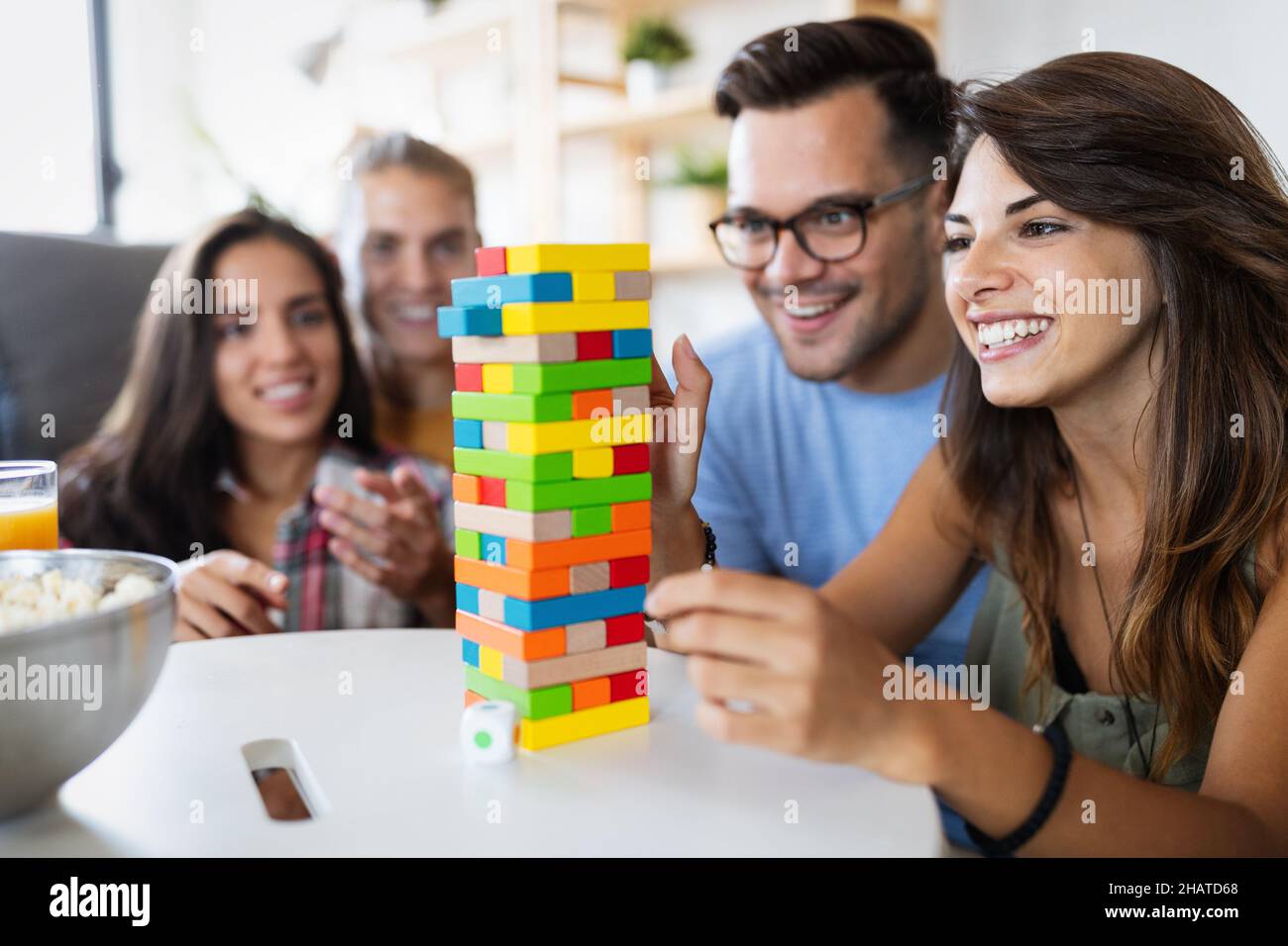 Person playing board game hi-res stock photography and images - Alamy