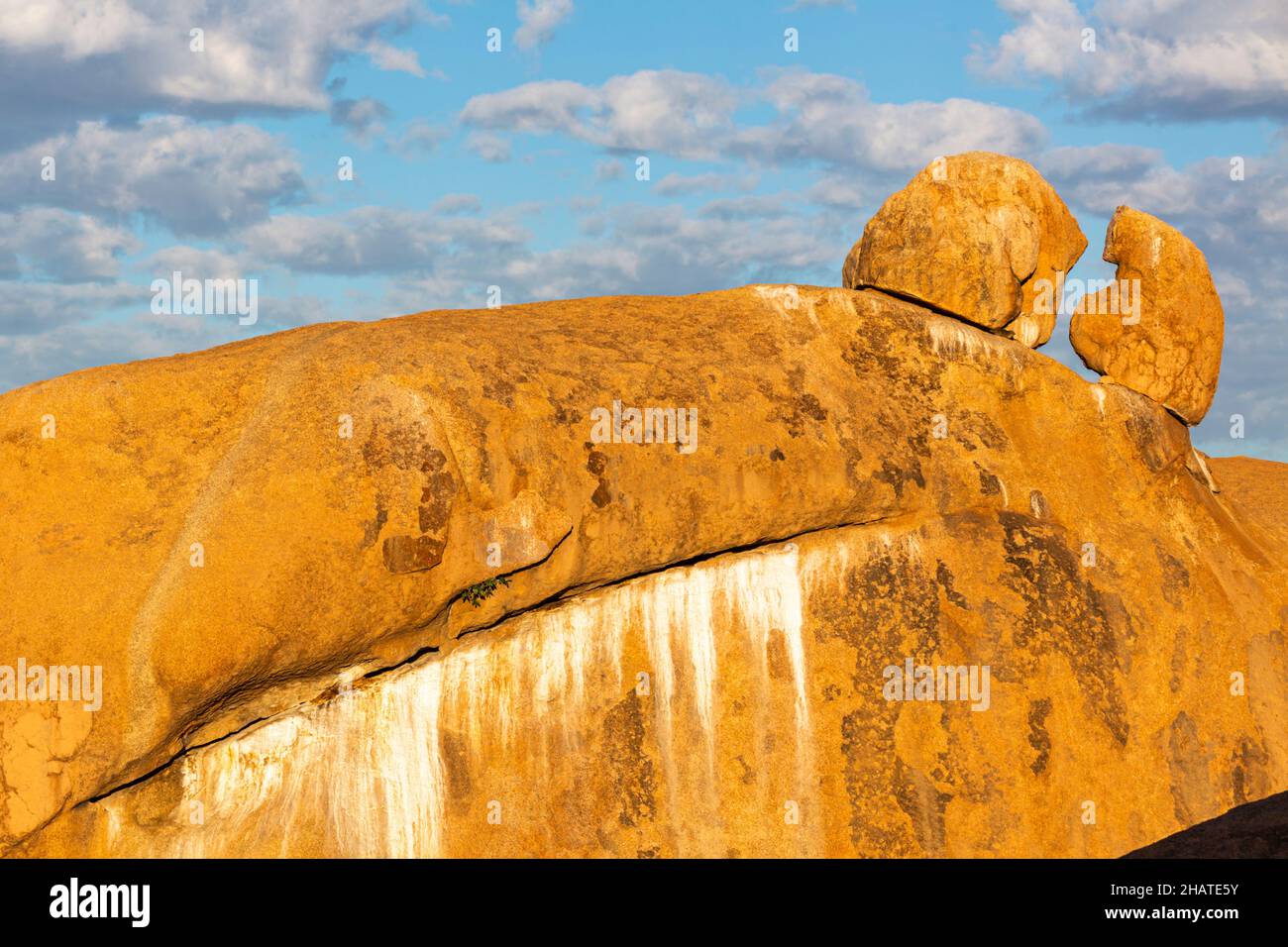 The Eye of the Bushman at Spitzkoppe Namibia Stock Photo - Alamy