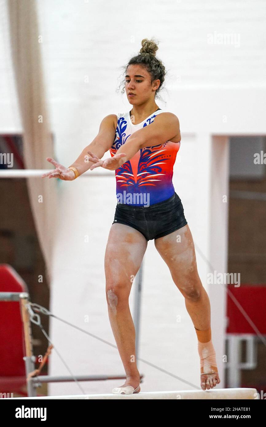 Amelie Morgan trains at Lilleshall ahead of the World Championships in ...