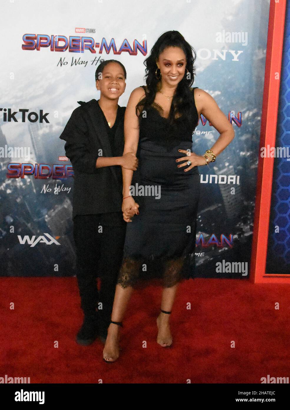 Los Angeles, California, USA 13th December 2021 Actress Tia Mowry ...