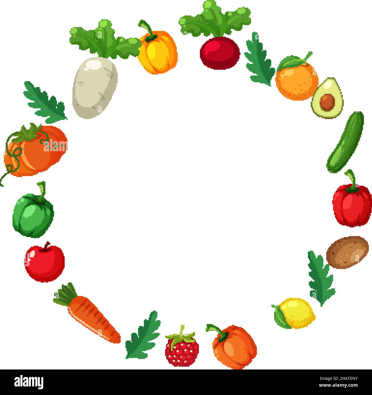 Fruit And Vegetable Border Clip Art Free Fruit Vegetable Border
