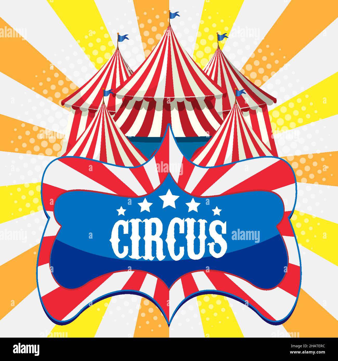 Circus Banner Vector