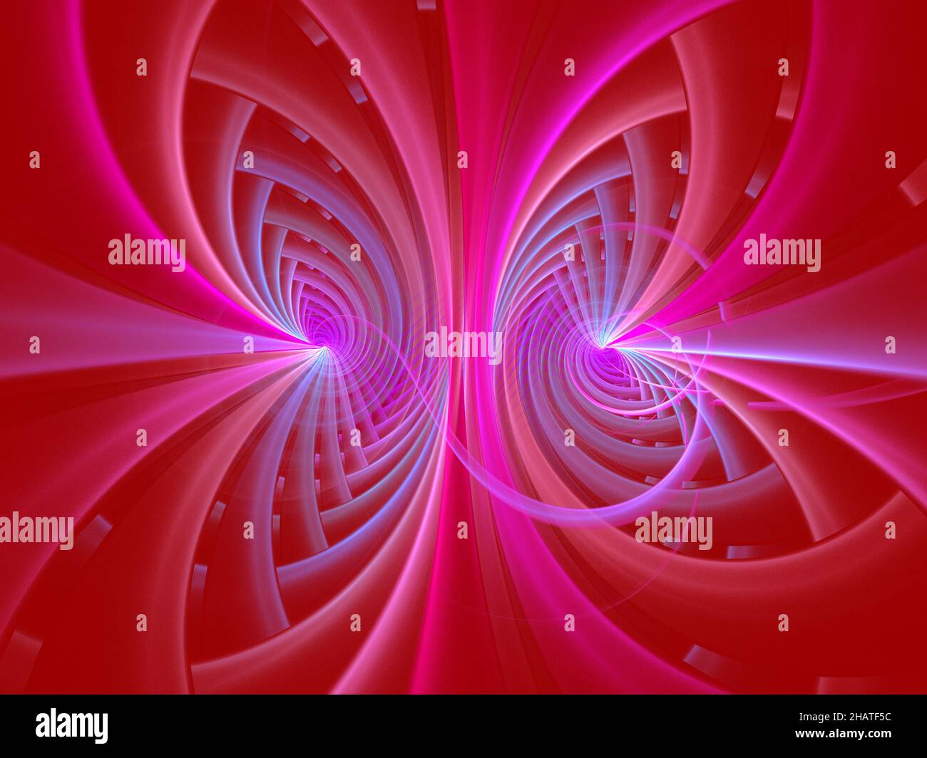 Red Decorative abstract background for modern design. colored fractals ...