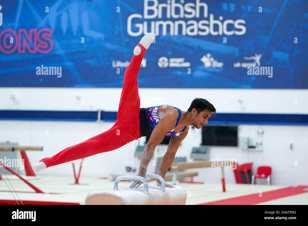 Joshua Nathan trains at Lilleshall ahead of the World Championships in ...