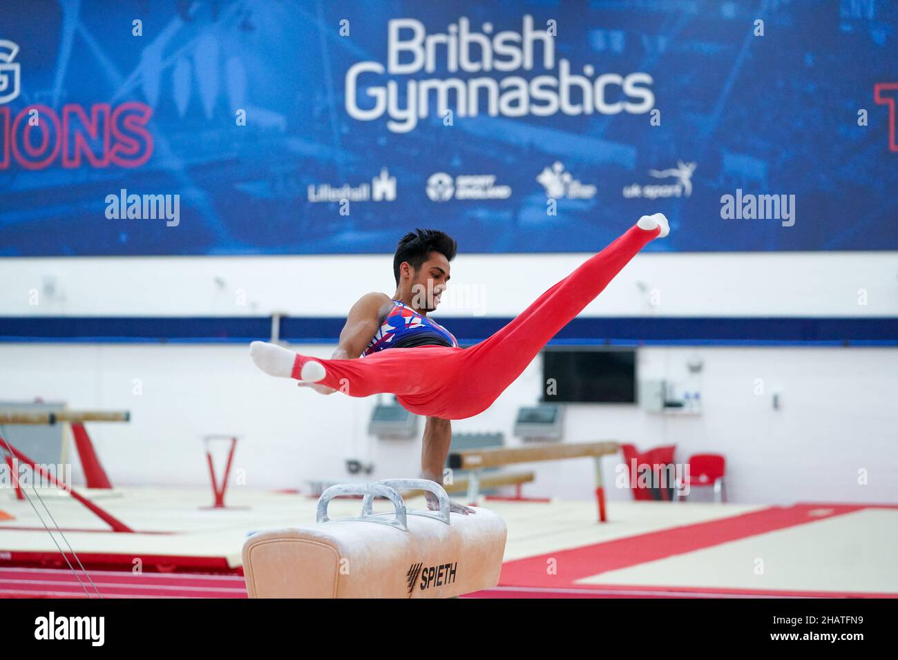 Joshua Nathan trains at Lilleshall ahead of the World Championships in ...