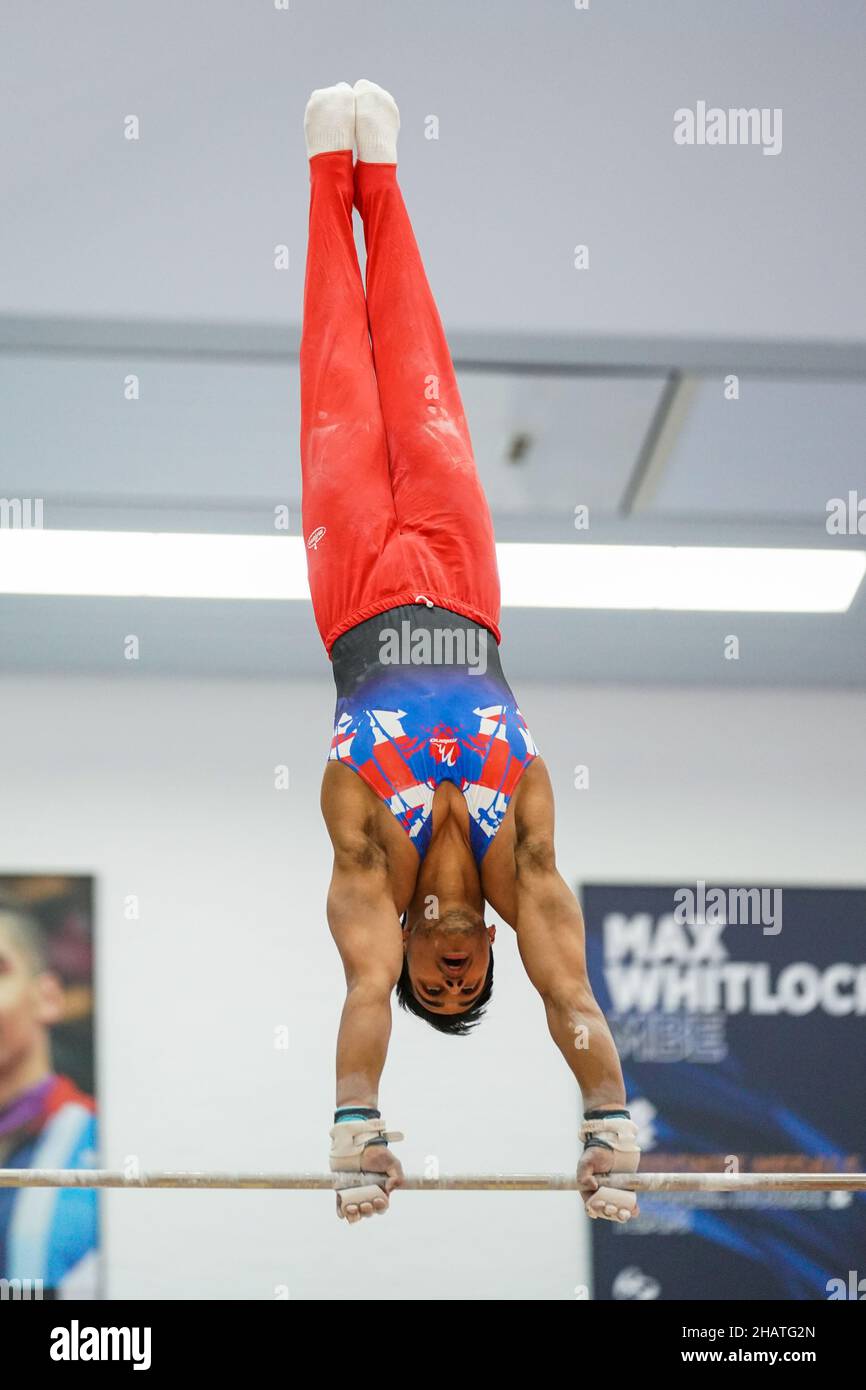 Joshua Nathan trains at Lilleshall ahead of the World Championships in ...