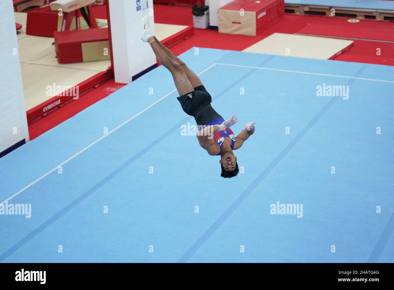 Joshua Nathan trains at Lilleshall ahead of the World Championships in ...