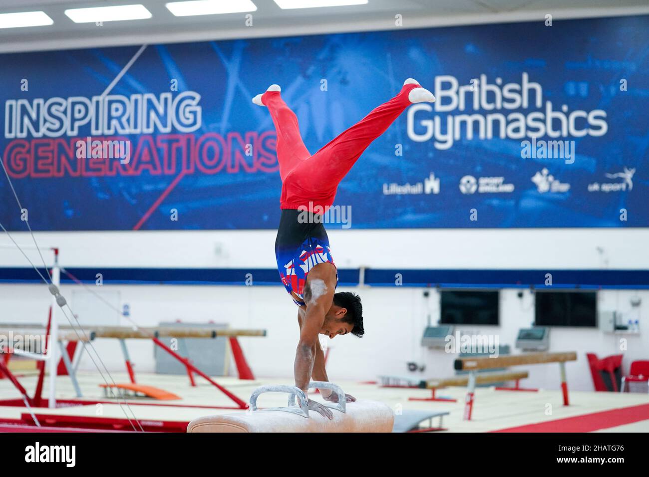 Joshua Nathan trains at Lilleshall ahead of the World Championships in ...