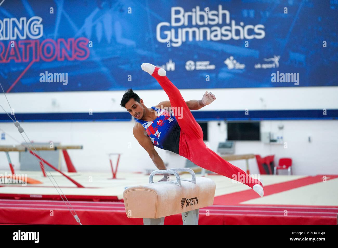 Joshua Nathan trains at Lilleshall ahead of the World Championships in ...