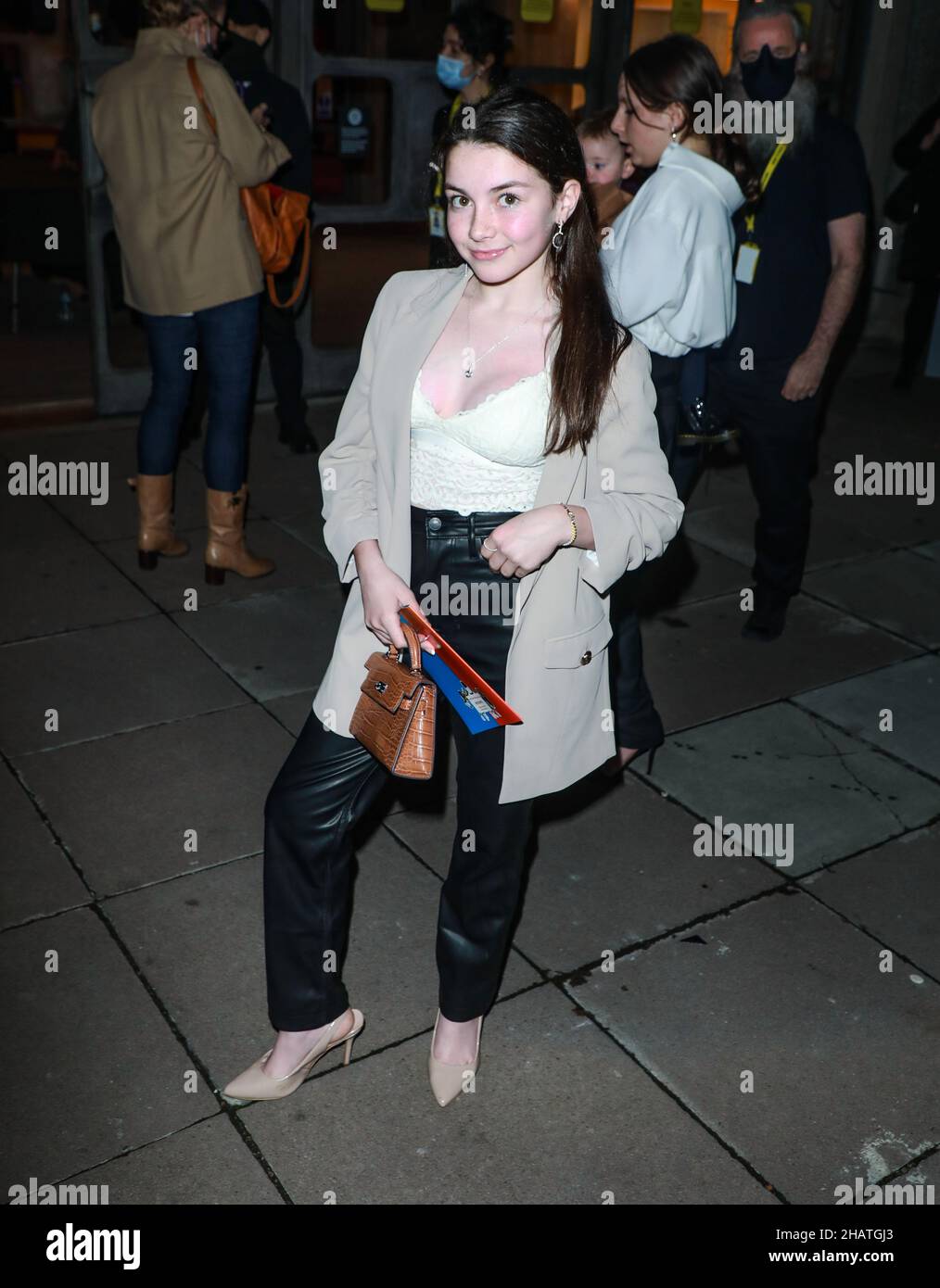Lilly Aspell attends the press night for Bring It On: The Musical at ...