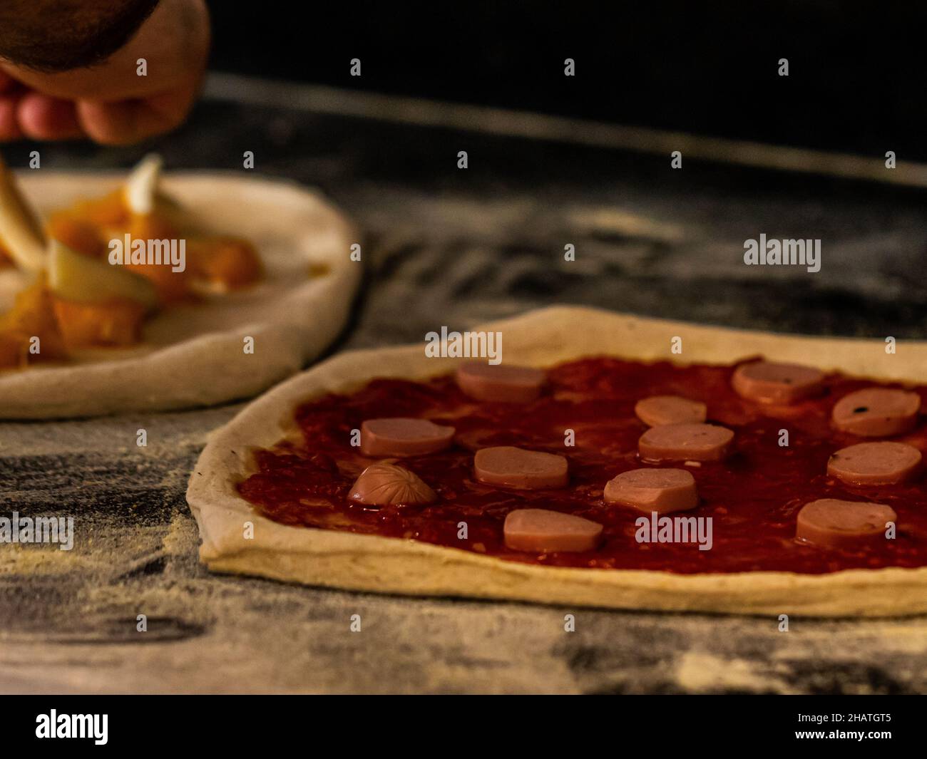 Traditional Oven Baked Pizza, Italy Stock Photo - Alamy